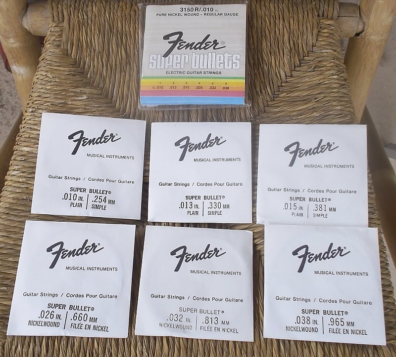 Fender Vintage Strings 1980s | Reverb
