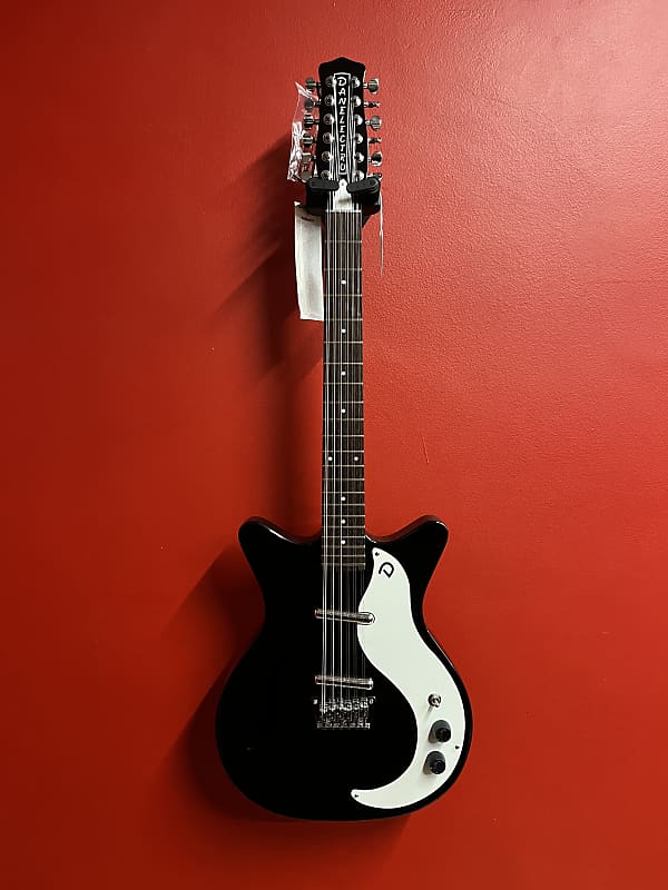 Danelectro Vintage 12 String Gloss Black | Reverb Australia