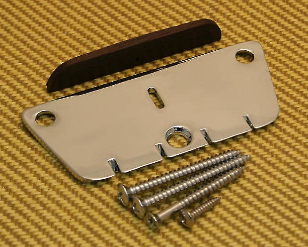 Danelectro Longhorn Bass Bridge Chrome w/ Rosewood Saddle | Reverb