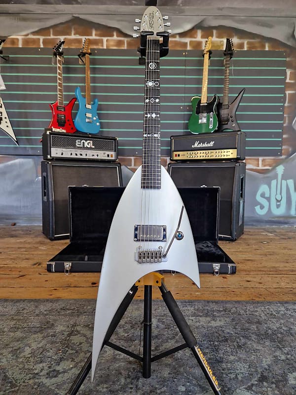 Grover Jackson Roswell Rhoads RWR-85 Silver circa.1996-00’s | Reverb