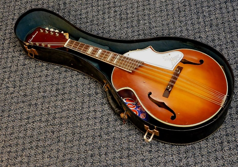 Vintage 1960's Airline Venetian Mandolin! Made by Kay! All | Reverb
