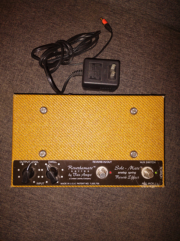 van amps reverbamate sole-mate spring reverb 2012 tweed | Reverb