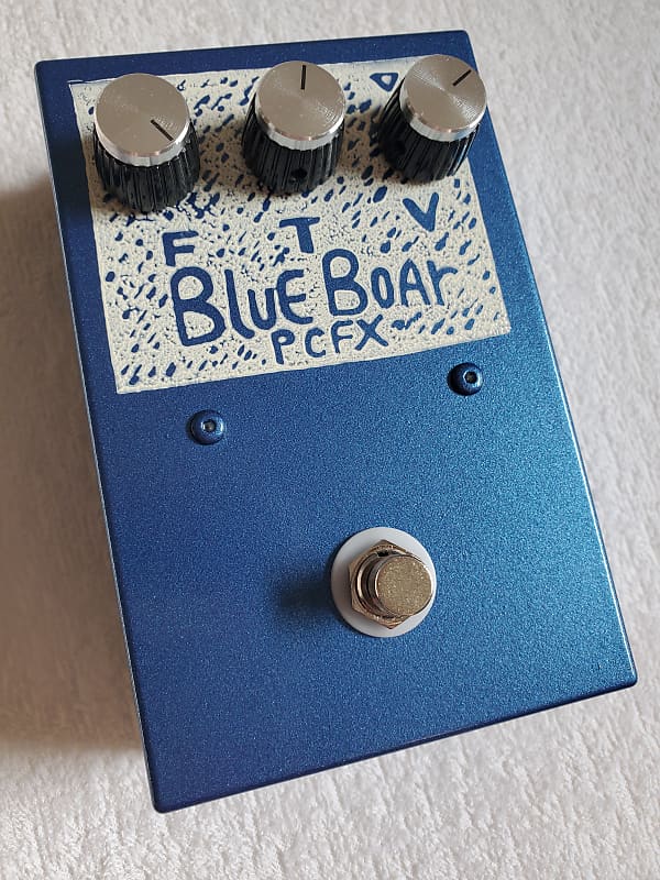 Plum Crazy FX Blue Boar 3-Knob Park Germanium Fuzz Handmade | Reverb