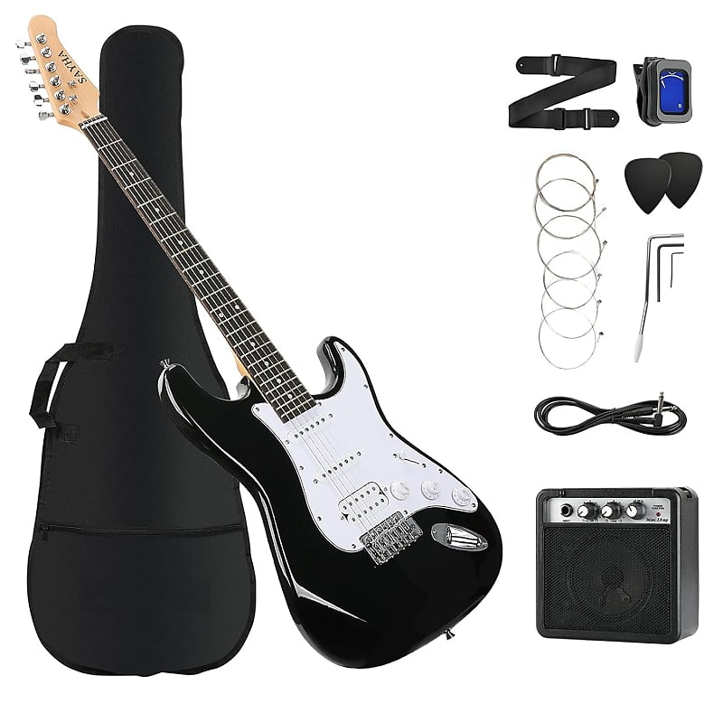 Electric Guitar, 39 Inch Solid Full-size Electric Guitar HSS | Reverb