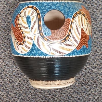 Handmade Nigerian Clay Udu Traditional Aerophone | Reverb