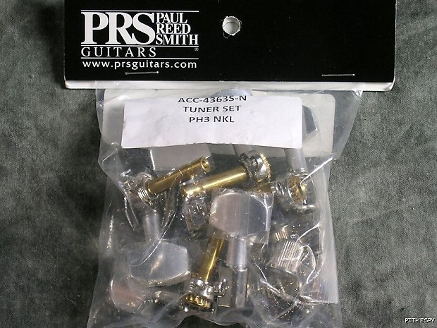 NEW PRS PHASE III LOCKING TUNER SET NICKEL 408 P22 GUITAR | Reverb