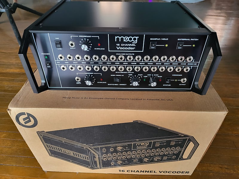Moog 16-Channel Vocoder | Reverb