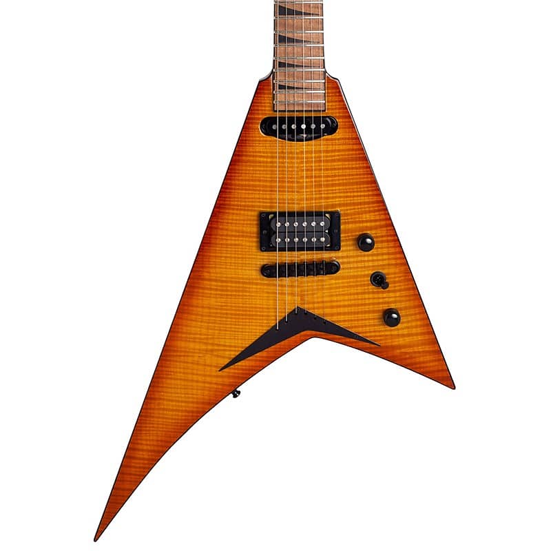 Jackson Custom Shop USA Special Edition Rhoads, Amber Lager | Reverb