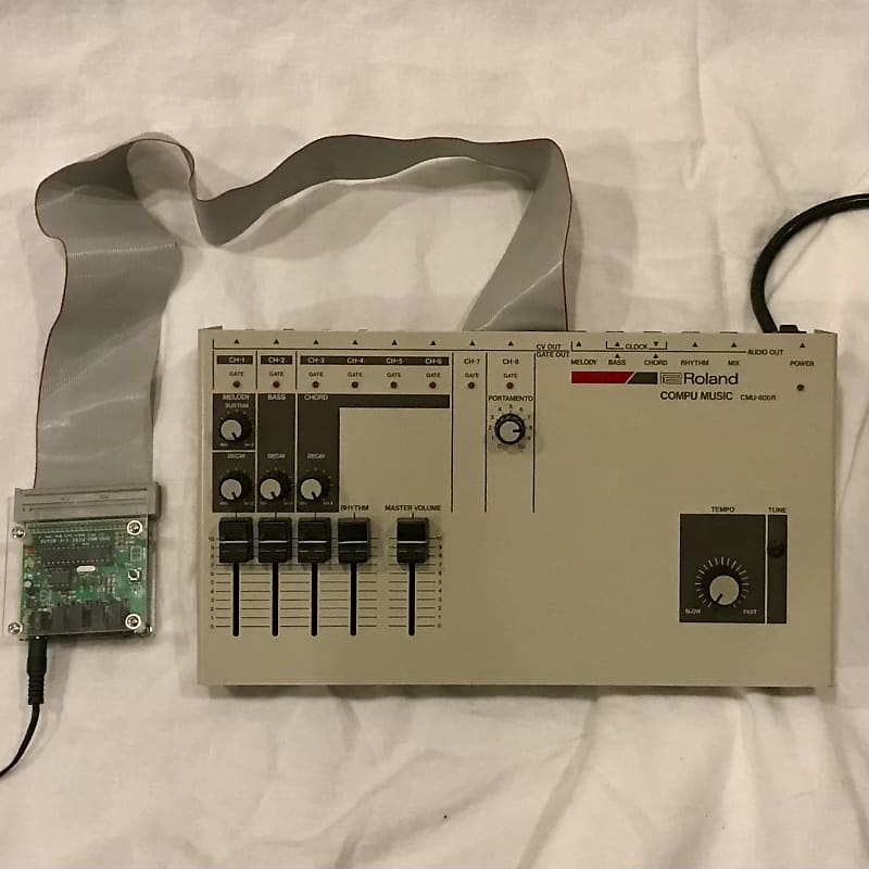 Roland CMU-800R with MIDI - analog drums, 3x synth, 8-channel | Reverb