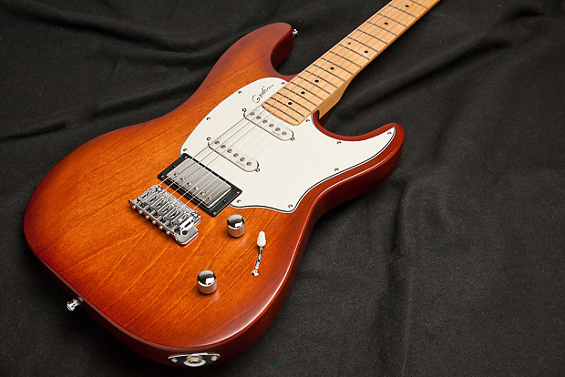 Godin Session Maple Neck Rustic Burst | Reverb