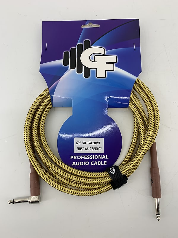 Groove Factory Tweed Guitar Patch Cable | Reverb