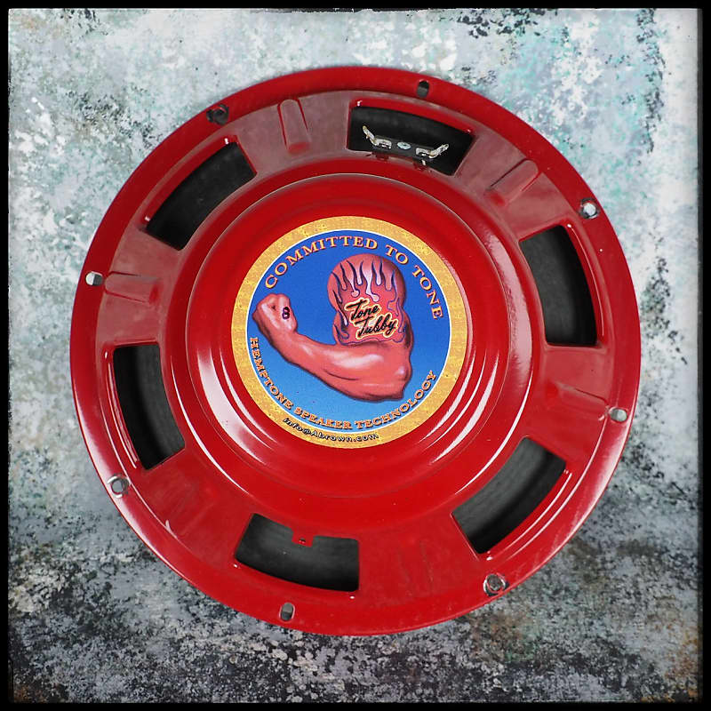 Hemptone Tone Tubby, 12” Alnico Red, 8 Ohm, 50 Watt Guitar | Reverb