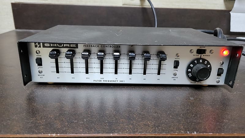 Shure M610 Feedback Controller - Black/Silver | Reverb