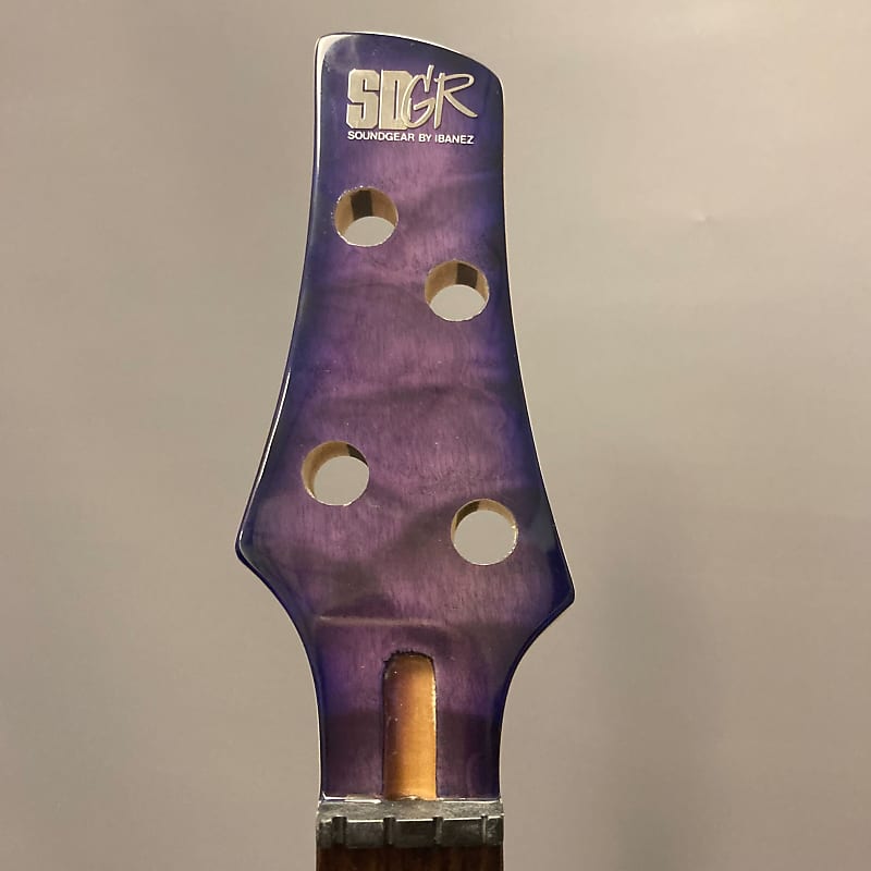Ibanez SR400QM - Replacement Bass Neck - Transparent Lavender | Reverb