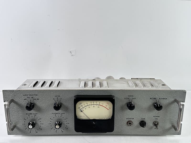 Vintage Magnecord P60-C Tube Mic Preamp | Reverb