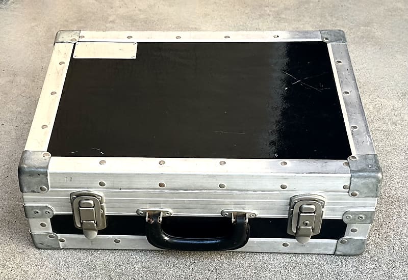 Anvil Anvil Brief Attache Case Metal Wood with Pockets - | Reverb