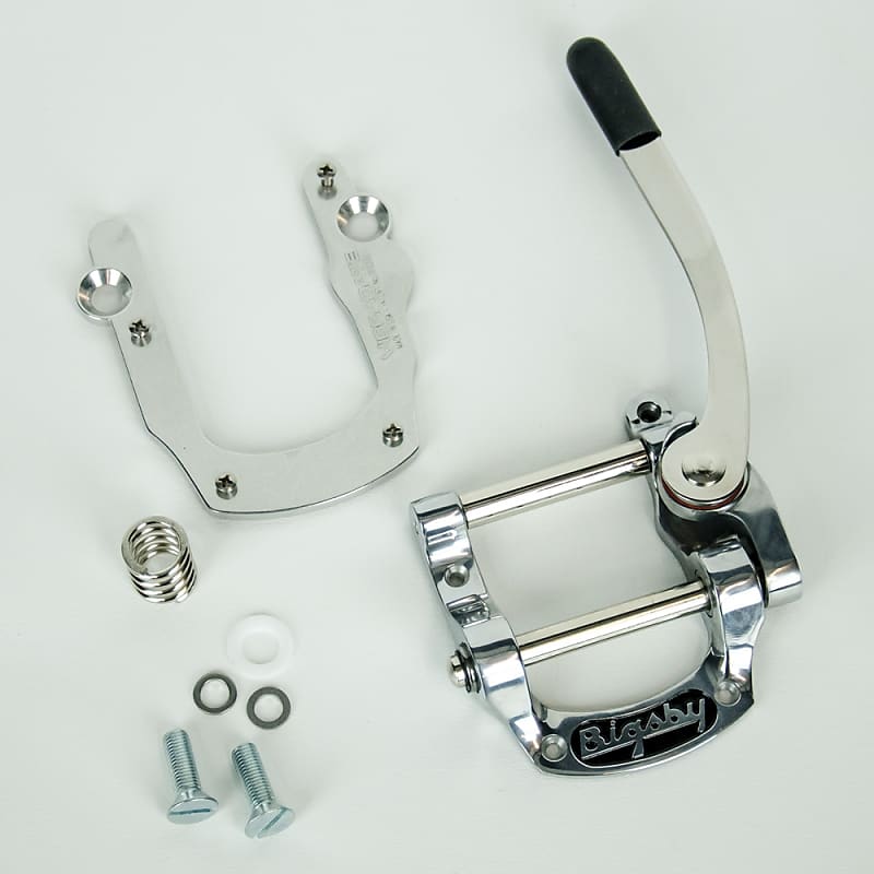 Bigsby B5 with Vibramate V5 - Polished Aluminum | Reverb