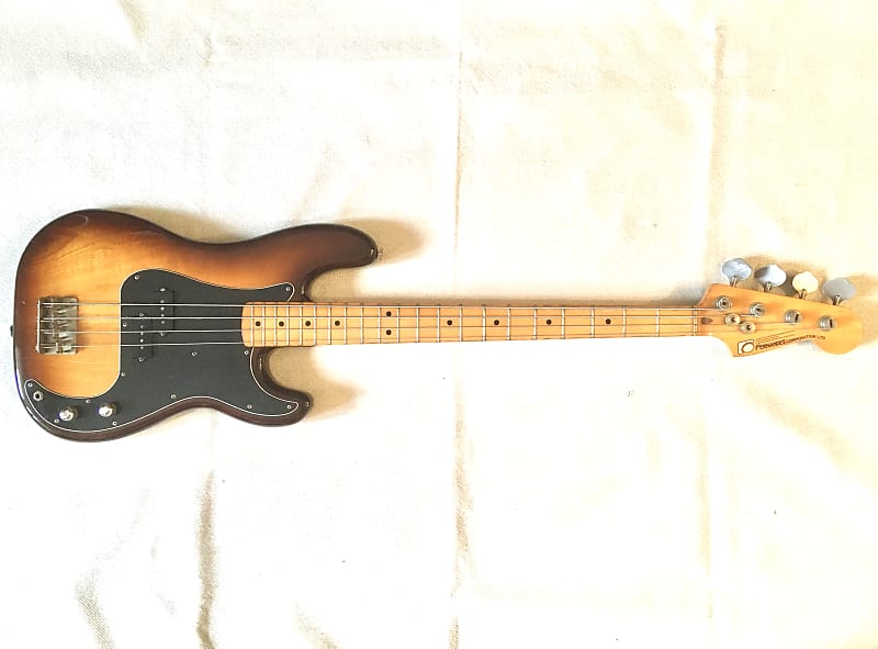 Fernandes FPB-80 Precision Bass 1980 Tobacco Burst | Reverb