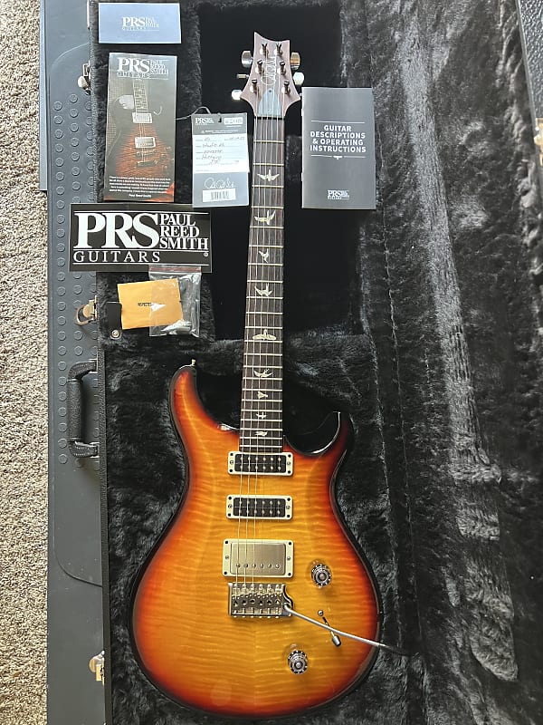 PRS Studio 22 - Custom Cherry Burst w/ Black Wrap | Reverb