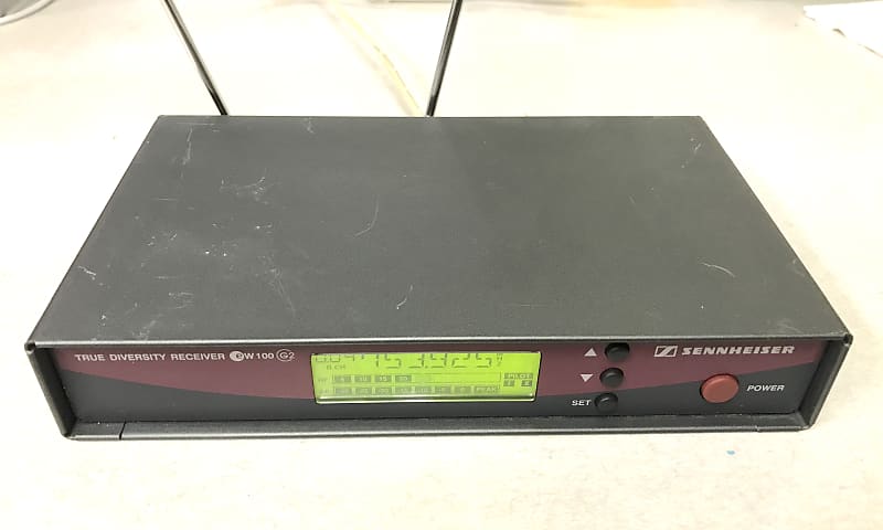 Sennheiser ew100 EM100 G2 receiver 740-776 Mhz range | Reverb