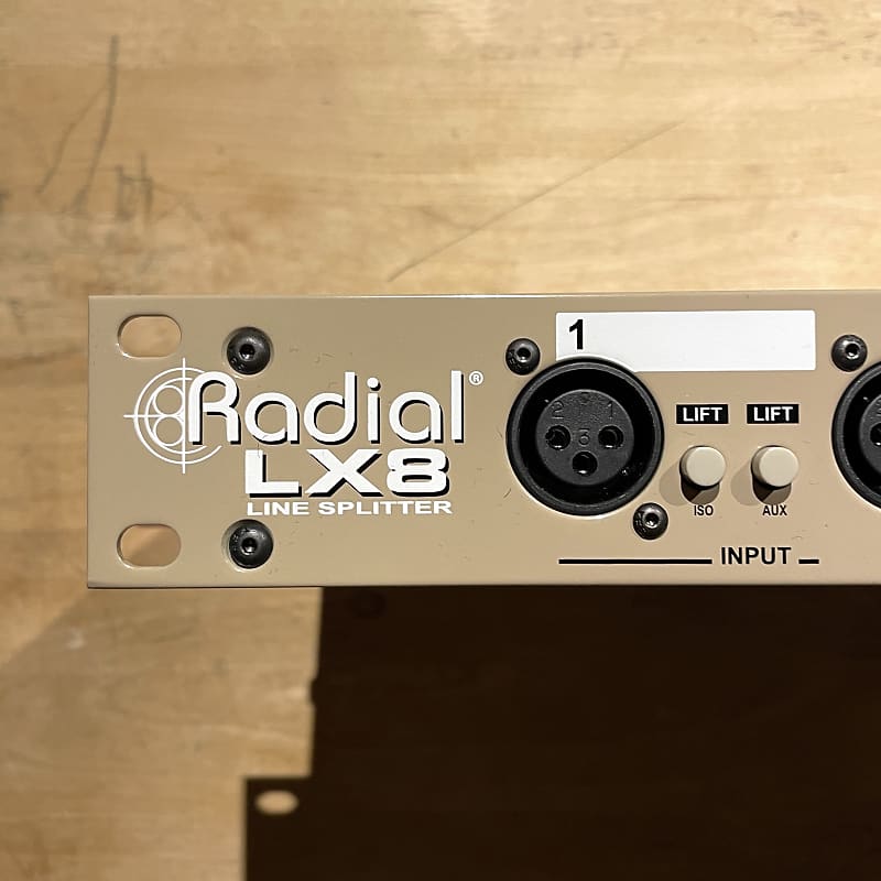 Radial LX8 Rackmount Line-Level Splitter & Isolator w/ Jensen | Reverb