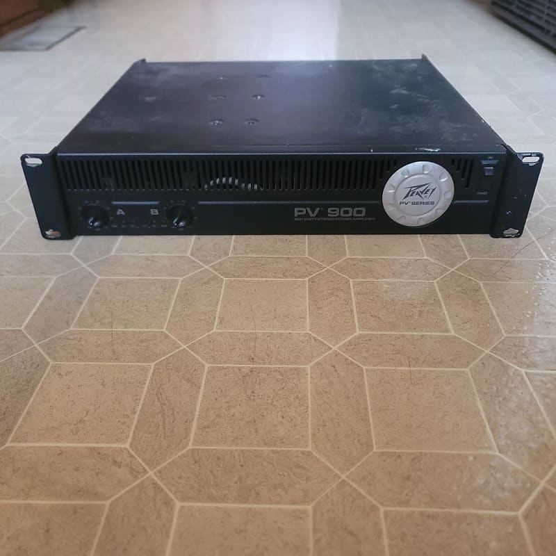 Peavey PV900 Professional PA Stereo Audio Power Amplifier | Reverb