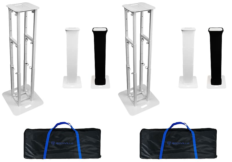 2 Rockville RTP-GO Portable Collapsible DJ Totem | Reverb