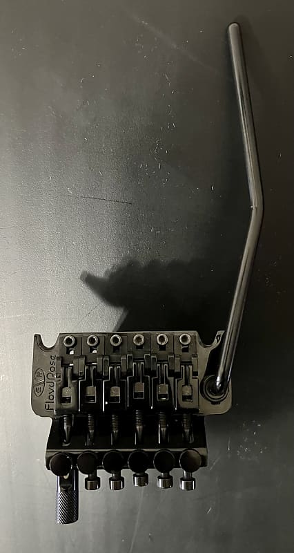 BLACK EVH FLOYD ROSE (FRT1000) TREMOLO BRIDGE WITH EVH | Reverb