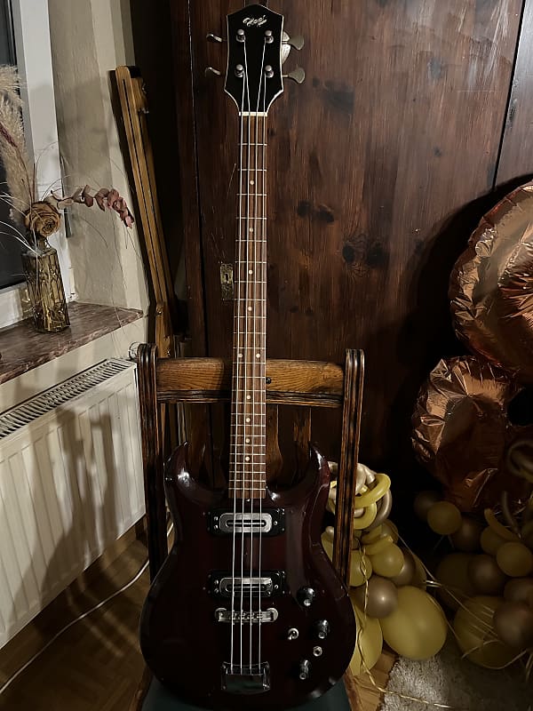 Hopf STUDIO BASS 1969-1973 - MAHAGONI | Reverb UK