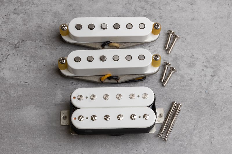 Tonerider Birmingham HSS Pickup Set White/Right handed | Reverb
