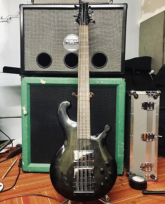 Dean Rhapsody 12-String Bass Translucent Black | Reverb