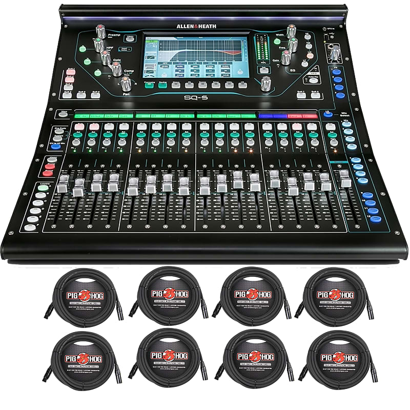 Allen & Heath SQ-5 48-Channel / 36-Bus Digital Mixer and USB | Reverb