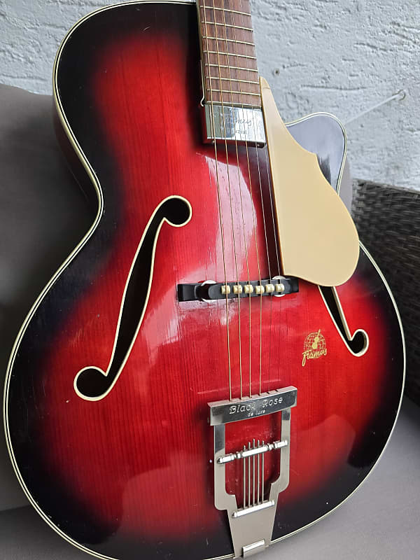 Framus 5/72 Black Rose de Luxe from 1960 Framus Spezial | Reverb UK