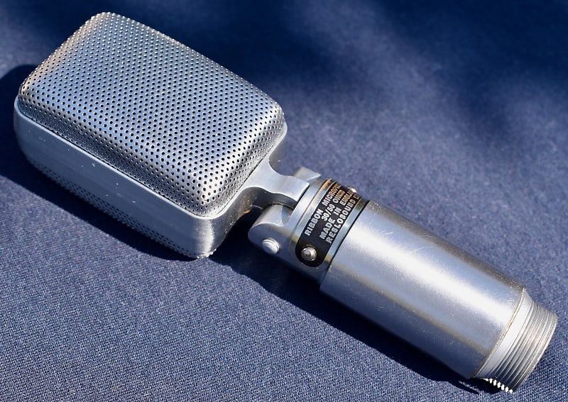 Reslo Ribbon Mic RBL - Black 1960 Original - Boxed | Reverb