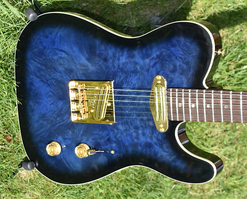 Video! Partscaster Telecaster 2024 - Okoume Midnight Blue to | Reverb
