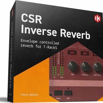 IK Multimedia CSR Inverse Reverb Processor Software Plug-In | Reverb