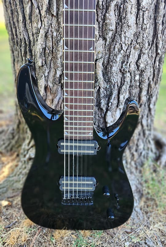 Jackson Js22-7 7 string with DKAF7 pickups | Reverb
