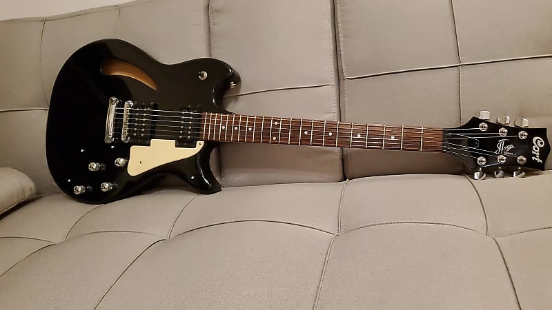 Cort TRG-Chamber, 2000, Jim Triggs Semi-Hollow, Black with | Reverb