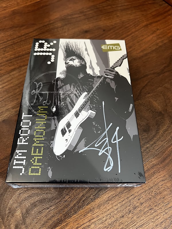 EMG Jim Root Daemonum - F-spaced - Limited Edition White - | Reverb