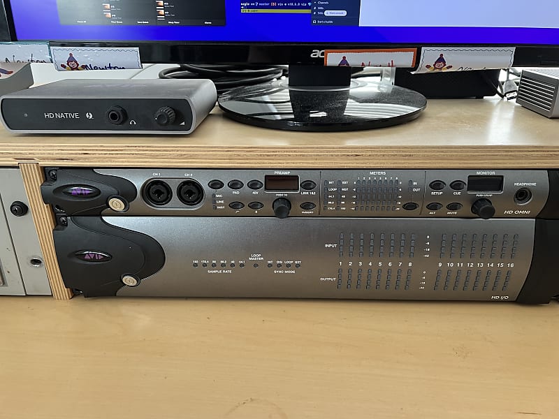 Avid Avid HD Native with HD Omni and HD I/O 8x8x8 | Reverb