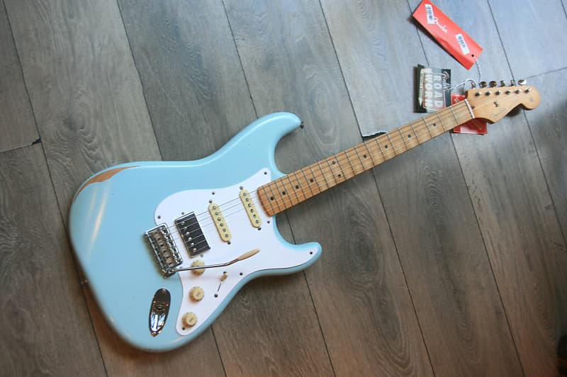 FENDER "Limited Vintera Road Worm 50s Stratocaster HSS , | Reverb