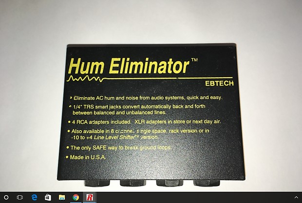 Ebtech Hum Eliminator | Reverb