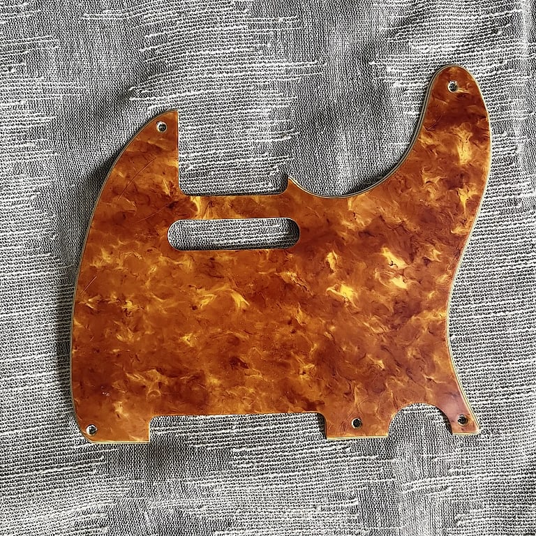 Spitfire 5 Hole Tele Pickguard, Dec 2022 - Tortoiseshell | Reverb