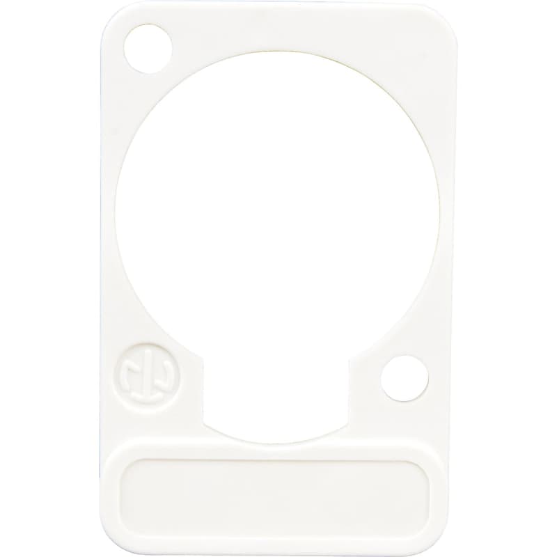 Neutrik D Series Panel Labeling Plate, White, DSS-WHITE | Reverb