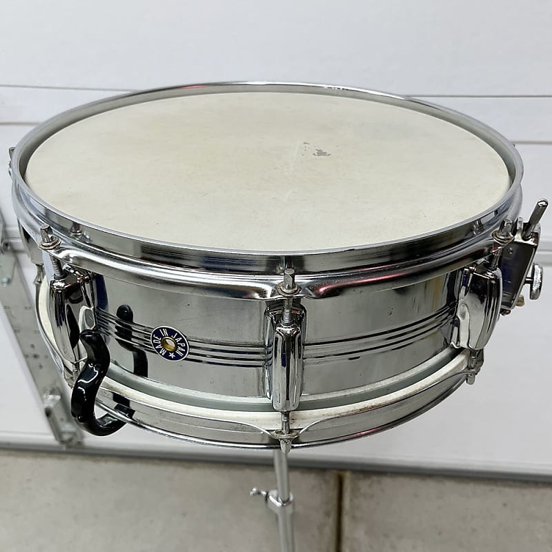 Vintage 1960s Made In Japan Metal Snare Drum | Reverb