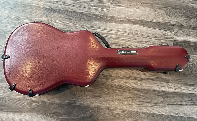 Calton Grand Concert fiberglass flight case - Burgundy (fits | Reverb