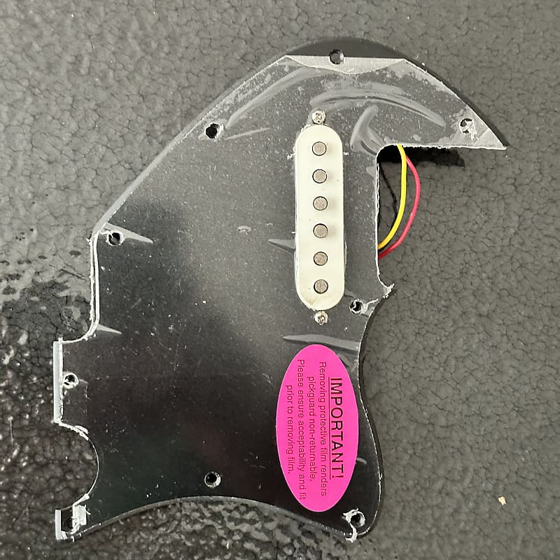 Warmoth Hybrid Tele Custom Pickguard with Fender Stratocaster | Reverb
