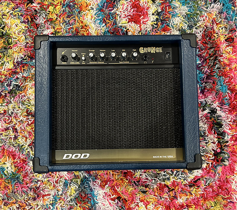 DOD Grunge guitar amp 1997 - Blue Tolex | Reverb