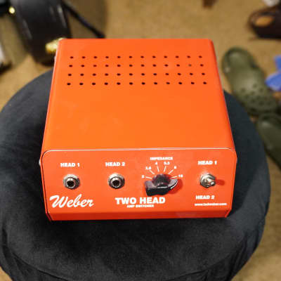 Weber Two-Head-NFS Amp Switcher (No Footswitch) | Reverb
