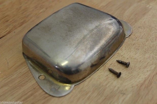 Relic Aged Fender Vintage P Bass Bridge Cover 0010108000 | Reverb